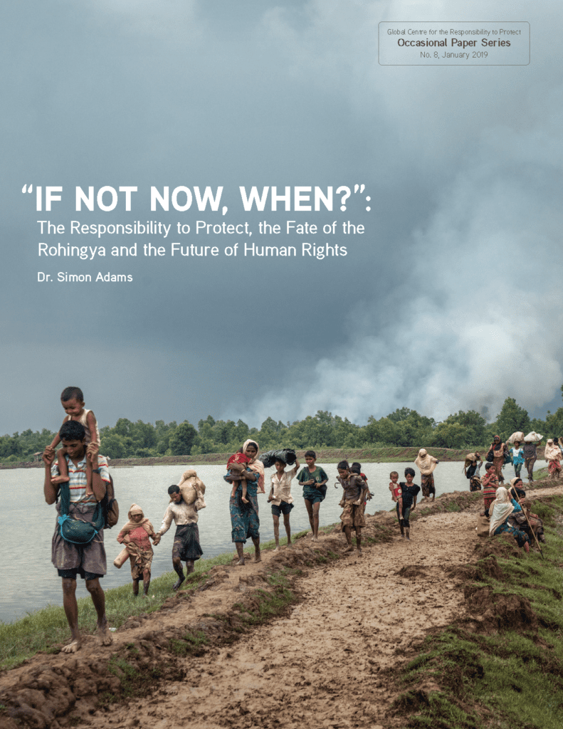 "If Not Now, When?": The Responsibility to Protect, the Fate of the ...