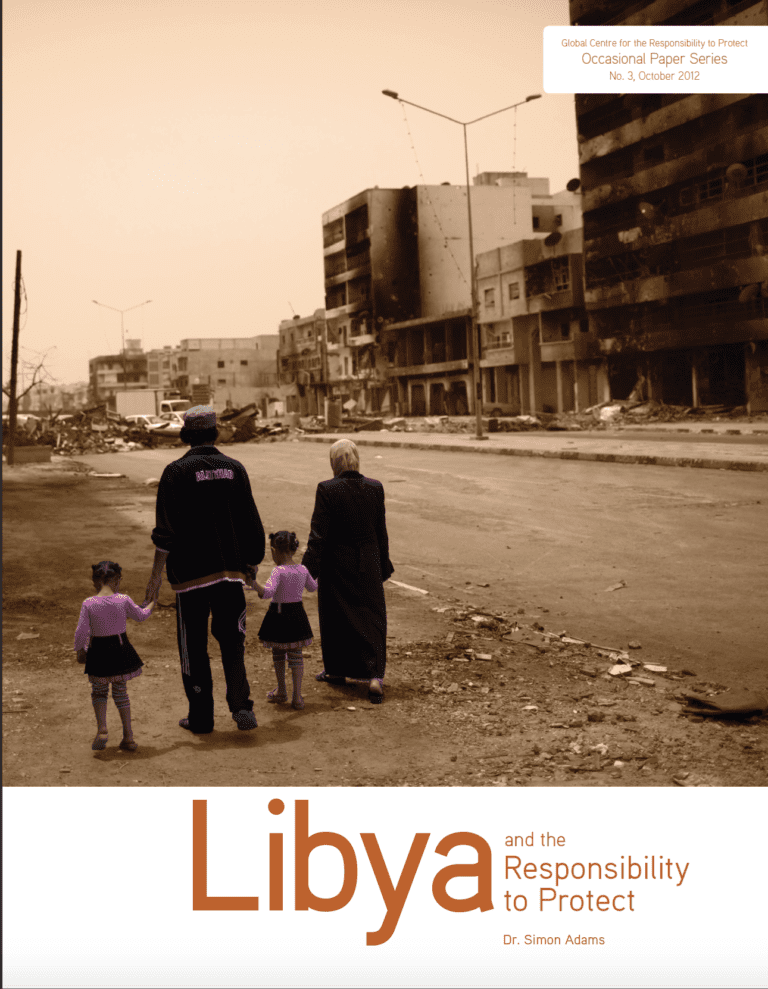 Libya and the Responsibility to Protect - Global Centre for the ... Libya and the Responsibility to Protect - Global Centre for the ...